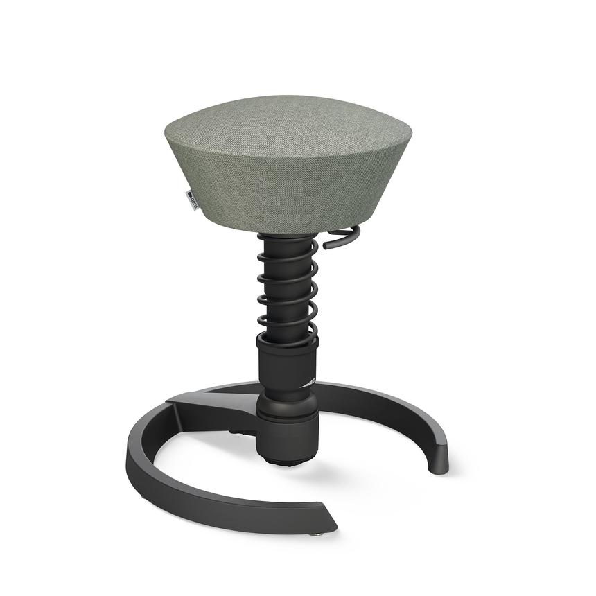 Aeris Swopper Stool - Black Base | Shape Seating
