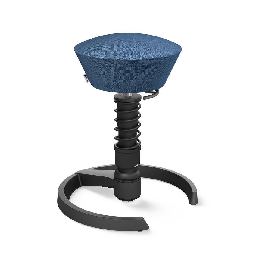 Aeris Swopper Stool - Black Base | Shape Seating